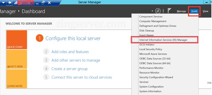 Cách thêm trang web mới vào IIS theo cách thủ công • ZingServer