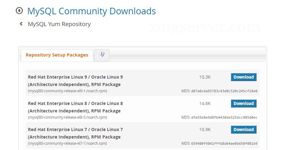 Cách cài đặt và định cấu hình MySQL trên CentOS 7 • ZingServer