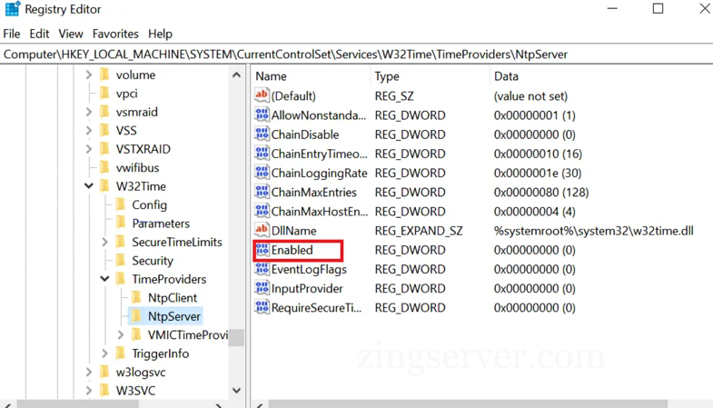 Cách để đặt máy chủ NTP trên máy chủ Windows • ZingServer