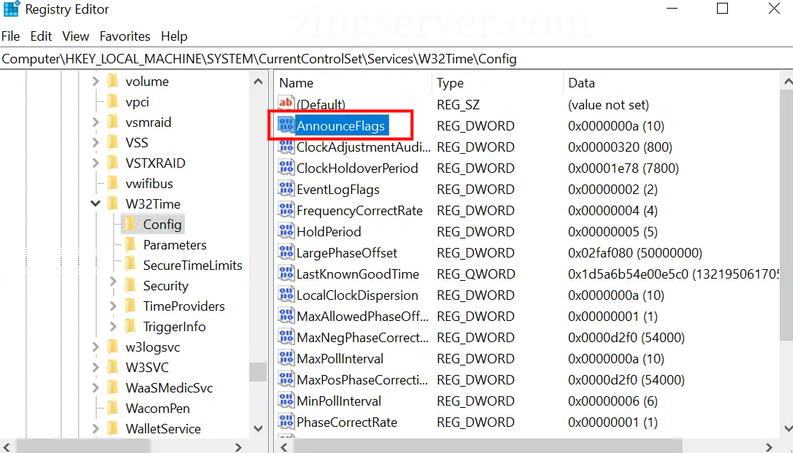 Cách để đặt máy chủ NTP trên máy chủ Windows • ZingServer