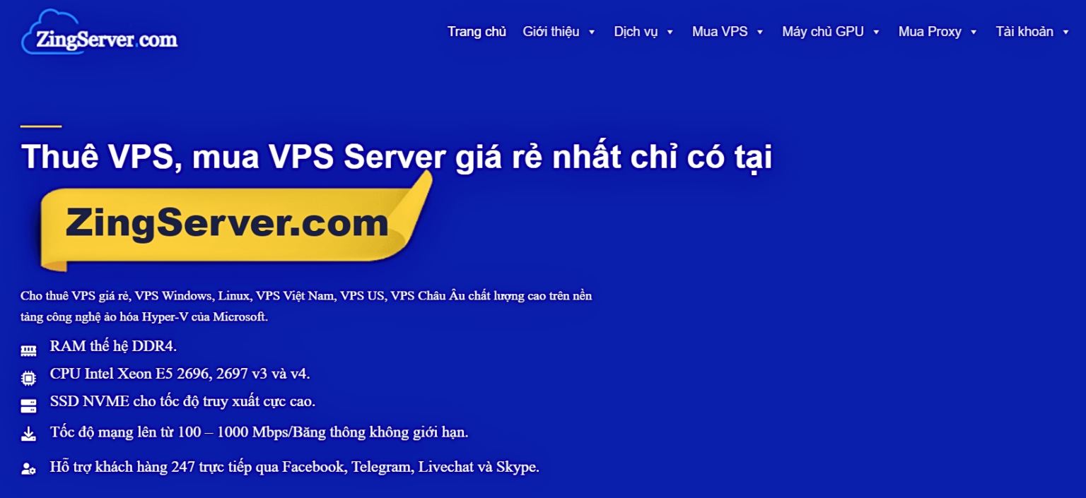 VPS NVMe là gì? Nguyên lý hoạt động của VSP NVMe • ZingServer